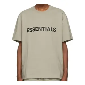 Fear Of God Ss20 Logo T-shirt - Tan