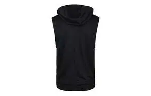 Nike Sleeveless Hooded Vest With Graphic Detail