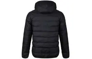 Adidas Neo Hooded Down Jacket With Signature Stripes