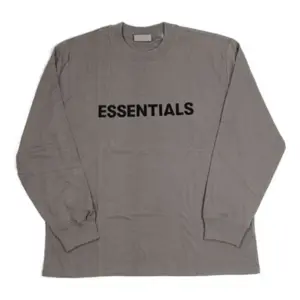 Fear Of God Long Sleeves T-shirt 'charcoal - Grey
