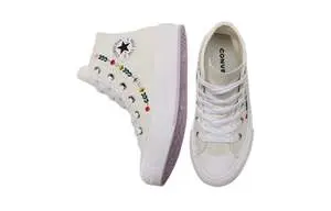 CONVERSE Chuck Taylor All Star Eva Lift Platform High Top Sneakers With Floral Embroidery