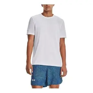 Under Armour Seamless Stride Short Sleeve - White