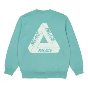 PALACE Palace FW21 Slub Crewneck Pullover Teal