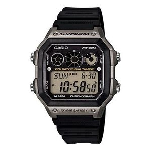 Casio G-shock Digital Watch With Illuminator - Black