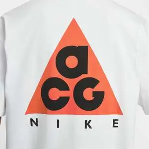 Nike As Df Tee M90 Lbr+hbr Tr T-shirt Asia Sizing 'white Orange - White/orange