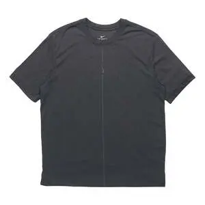 Nike Dri-fit Short Sleeve Top - Black