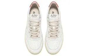 AUTRY Medalist Low Sneakers - White/orange