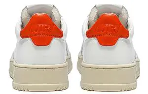 AUTRY Medalist Low Sneakers - White/orange
