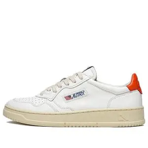 AUTRY Medalist Low Sneakers - White/orange