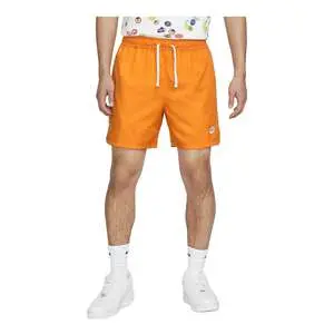 Nike Nike Sportswear Sport Essentials Woven Lined Flow Shorts Orange/white