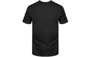 Adidas Originals Oncourt Tee Funny Printing Logo Sports Round Neck Short Sleeve - Black