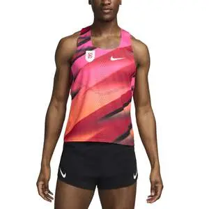 Nike Aeroswift Bowerman Track Club Tank - Red