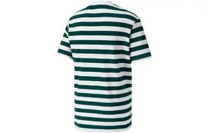 PUMA Mmq Striped T-shirt 'green
