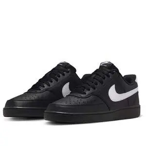 Nike Court Vision Low Top Sneakers - Black/white
