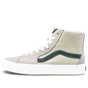VANS Comfycush Sk8-hi High Top Sneakers - Grey/green