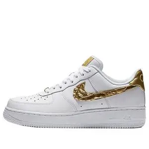 Nike Force 1 Low 'golden Patchwork - White/gold