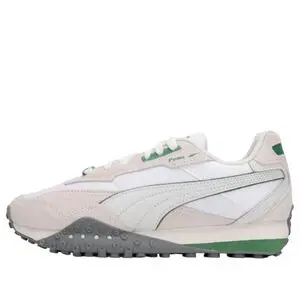 PUMA Blktop Rider Nylon Lt Sneakers - White/beige/green