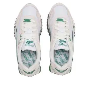 PUMA Blktop Rider Nylon Lt Sneakers - White/beige/green