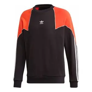 Adidas Originals Colorblocked Crewneck Pullover - Black