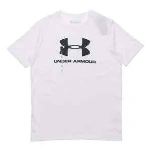 Under Armour Ua Sportstyle Logo Tee - White