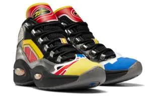 REEBOK Power Rangers X Question Mid 'megazord Battle Mode' Sneakers - Red/black/blue