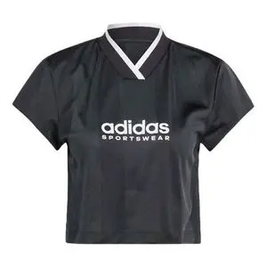 Adidas Tiro Colorblock Crop T-shirt