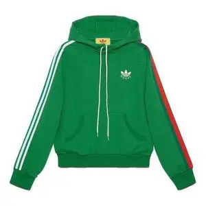 Gucci X Adidas Cotton Hoodie - Green