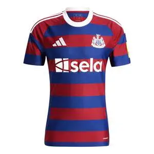 Adidas Newcastle United Fc 2024/25 Away Jersey - Red/blue/white