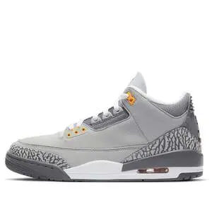 JORDAN Jordan Air 3 Retro "Cool Grey" 2021 Silver/light Graphite/orange Peel
