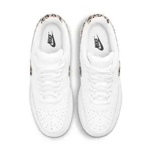 Nike Court Vision Low "leopard Swoosh White" Sneakers - White/leopard