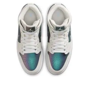 JORDAN 1 Mid Sneakers - Phantom/white