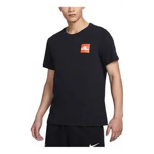 Nike Giannis Dri-fit Basketball T-shirt 'black - Black/multi-color