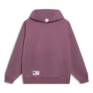 LI-NING Chinese Color Label Logo Hoodie - Pink