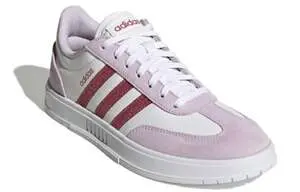 Adidas Gradas Low Top Sneakers - White/purple/red