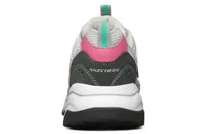 Sketchers I-conik Grey/white/black Low Top Sneakers - Graywhiteblack