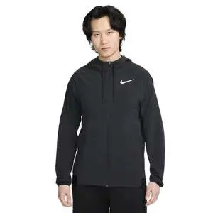 Nike Solid Color Small Long Sleeves Hooded Jacket Black
