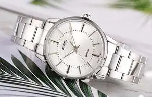 Casio Stainless Steel Analog Watch