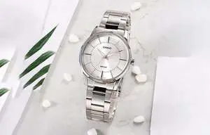 Casio Stainless Steel Analog Watch
