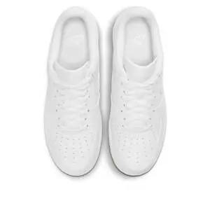 Nike Force 1 '07 Low Top Sneakers - White/brown