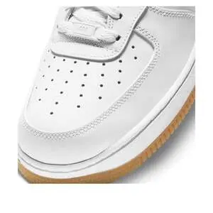 Nike Force 1 '07 Low Top Sneakers - White/brown