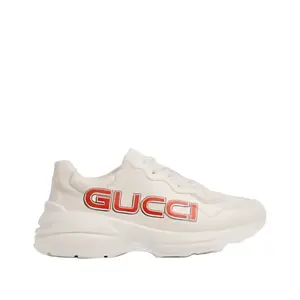 Gucci Rhyton "ivory Demetra" Sneakers - Beige/orange