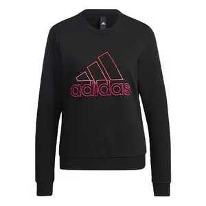 Adidas Printing Logo Round-neck Sweatshirt