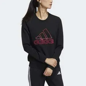 Adidas Printing Logo Round-neck Sweatshirt