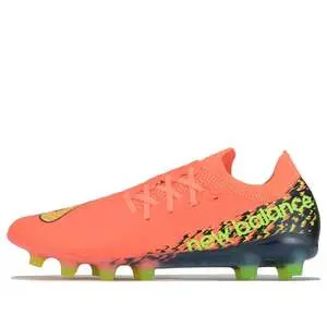 NEW BALANCE Furon V7 Pro Hg Athletic Cleats - Orange/volt Green