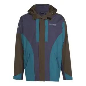 Adidas Originals Color-blocked Hooded Jacket - Default Color
