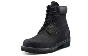 Timberland Icon 6" Premium Narrow Fit Boots Nubuck - Black