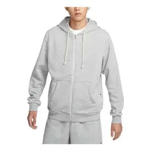 Nike Standard Issue Dri-fit Basketball Hoodie - Dark Grey Heather/pale Ivory