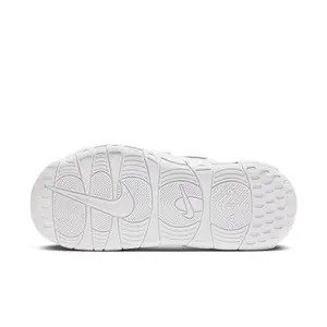 Nike More Uptempo Slides - White/red