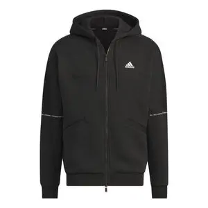 Adidas Word Fl Full-zip Hoodies - Black