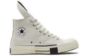 CONVERSE Rick Owens X Drkstar Chuck 70 Hi Egret Sneakers